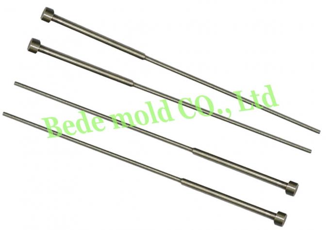Non Standard Die Ejector Pins Precision Mold Parts Nitrided