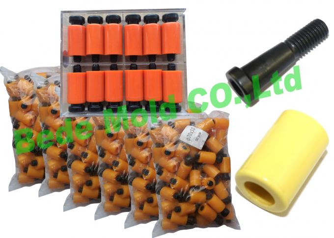 PA-66 Mold Parting Lock Nylon Bush , Precision Mold Components Mold Lock
