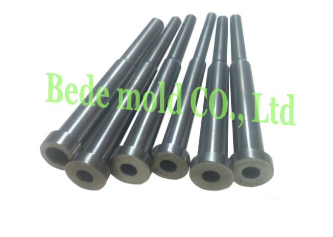 SKH51 Metric Ejector Sleeves / Stepped Ejector Sleeves Precision Mold Components