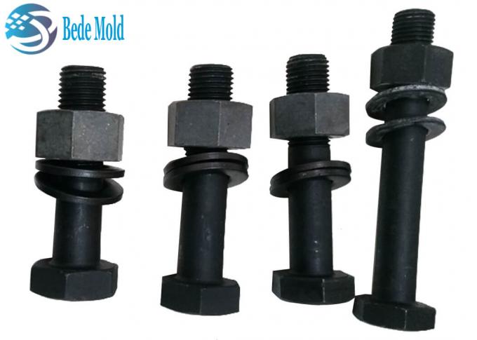 10.9S High Strength Carbon Steel Bolts Large Hexagon Head With Nut / 2 ...