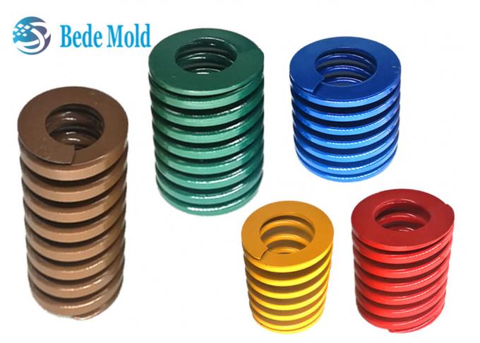Red Injection Mold Spring TM Medium Load Stamping Die Flat Wire Spring ...