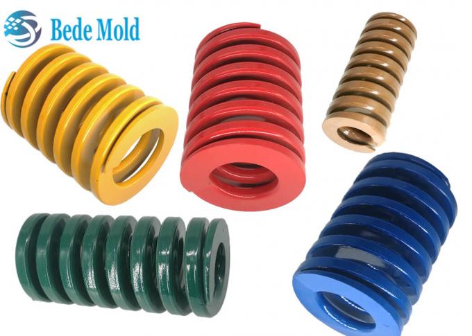 Industrial Compressed TH Injection Mold Spring Heavy Load Green Color ...