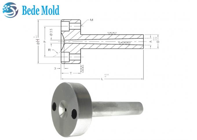 HRC30 Sprue Bushing C Type S45C High Precision Mold Components