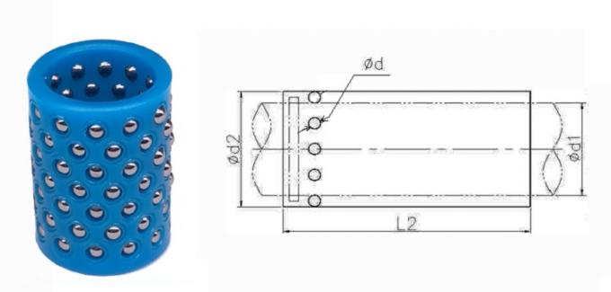 Ball Cages Ball Retainer Bush with POM Plastic Base and Bearing Steel ...