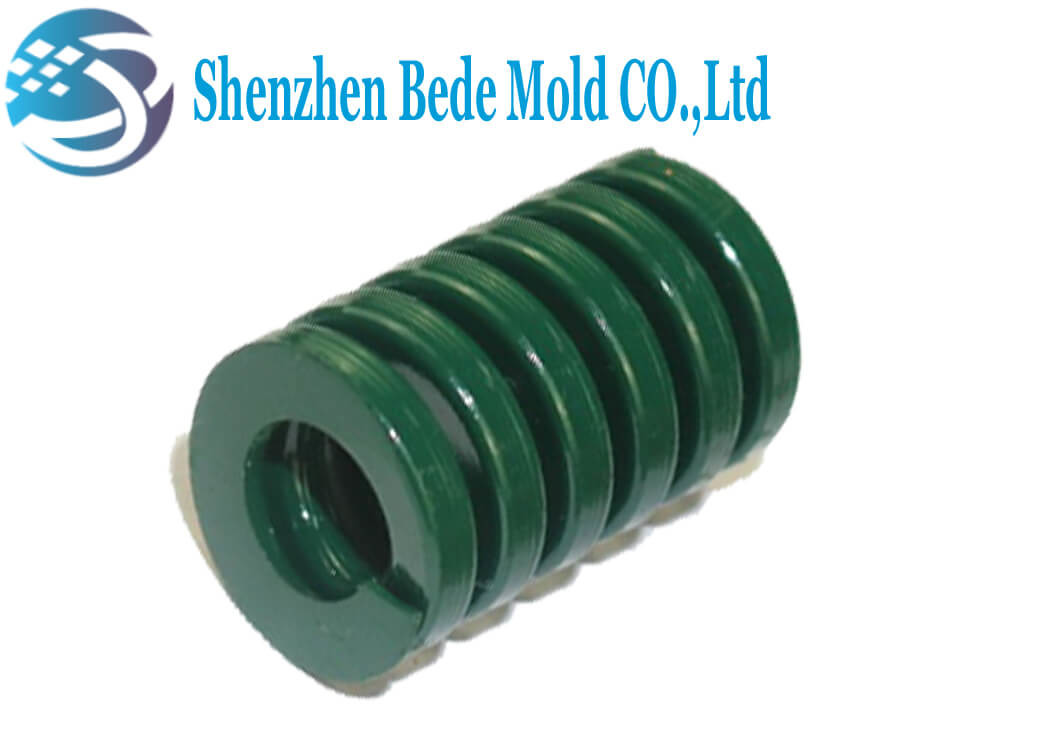 Green Precision Mold Spring / Machinery Heavy Duty Die Springs JIS Standard