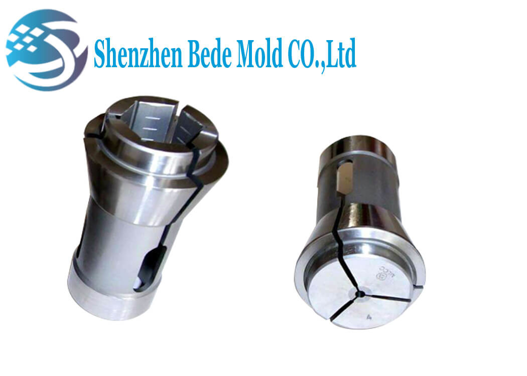 Tungsten Steel CNC Lathe Parts Elastic Lathe Collet Chuck HRC55~60 Hardness